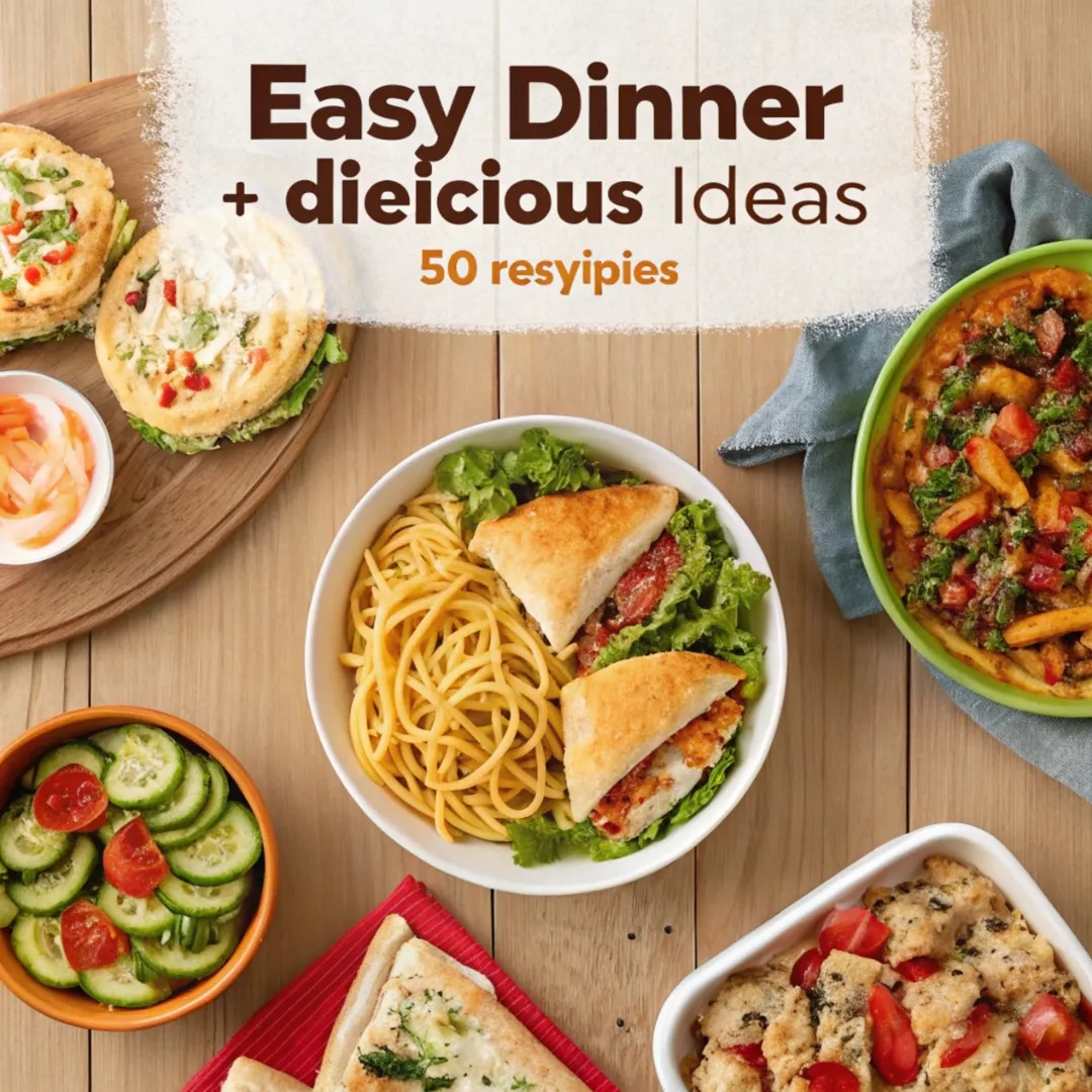Easy Dinner Ideas: 50+ Quick & Delicious Recipes - recipesin