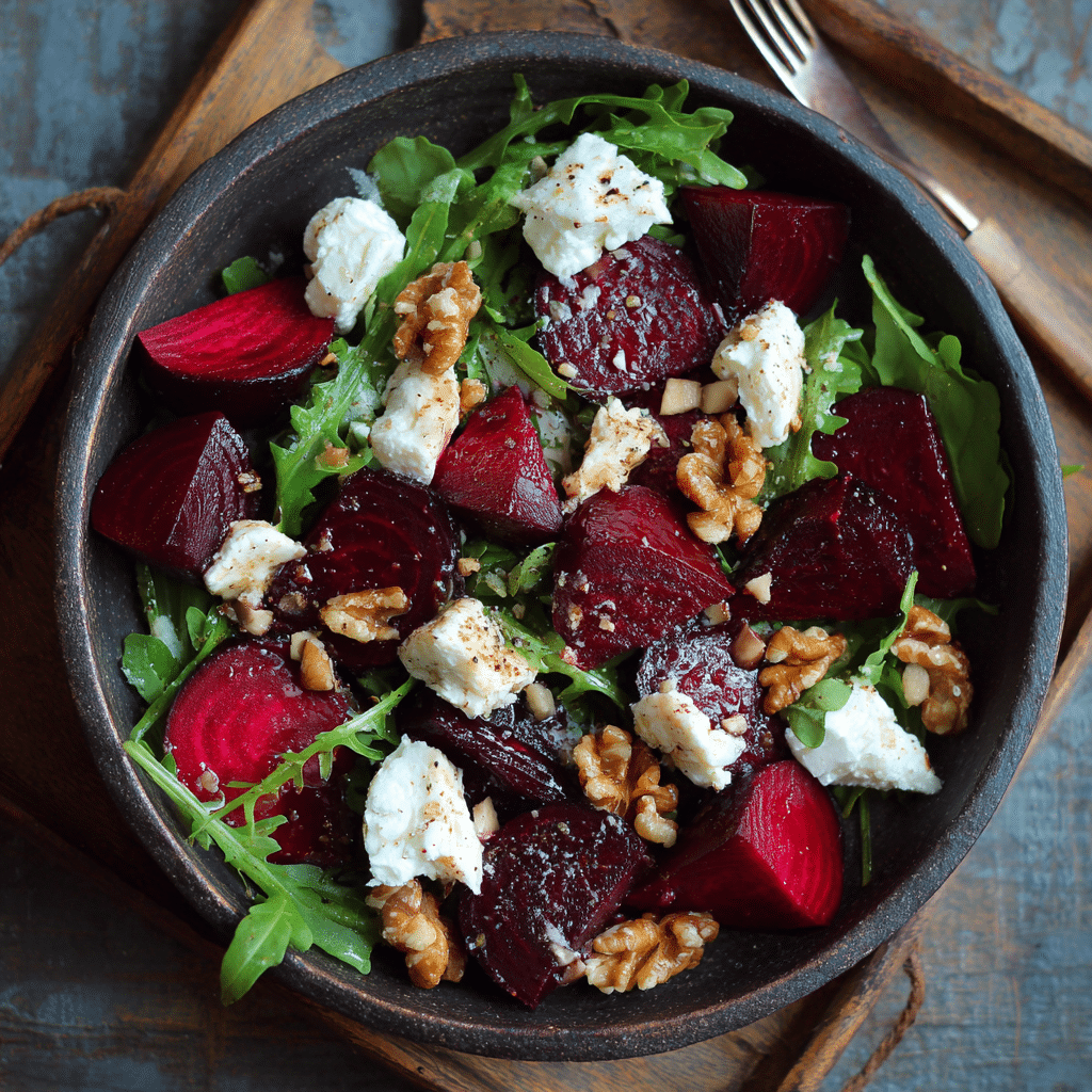 Goat Cheese and Beet Salad – A Fresh, Earthy Bowl of Comfort and Color ...